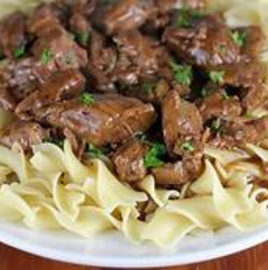 Beef Tips with Noodles – Accessible Chef