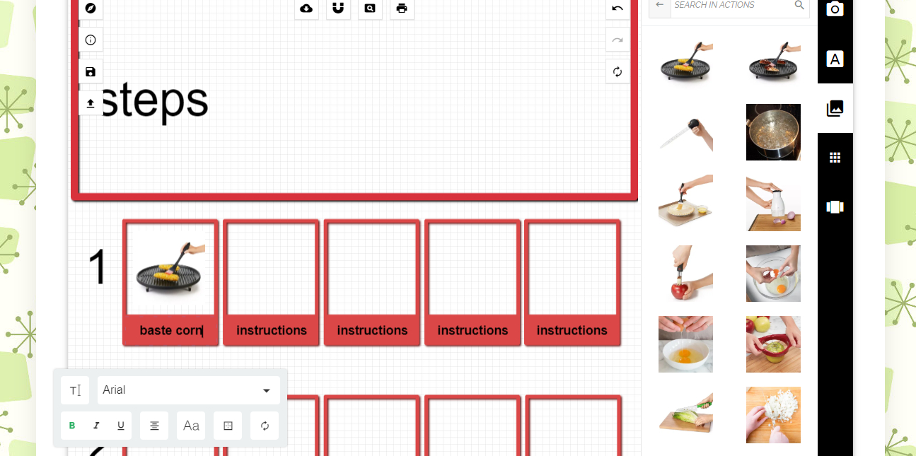 Recipe Creator Tutorial Accessible Chef